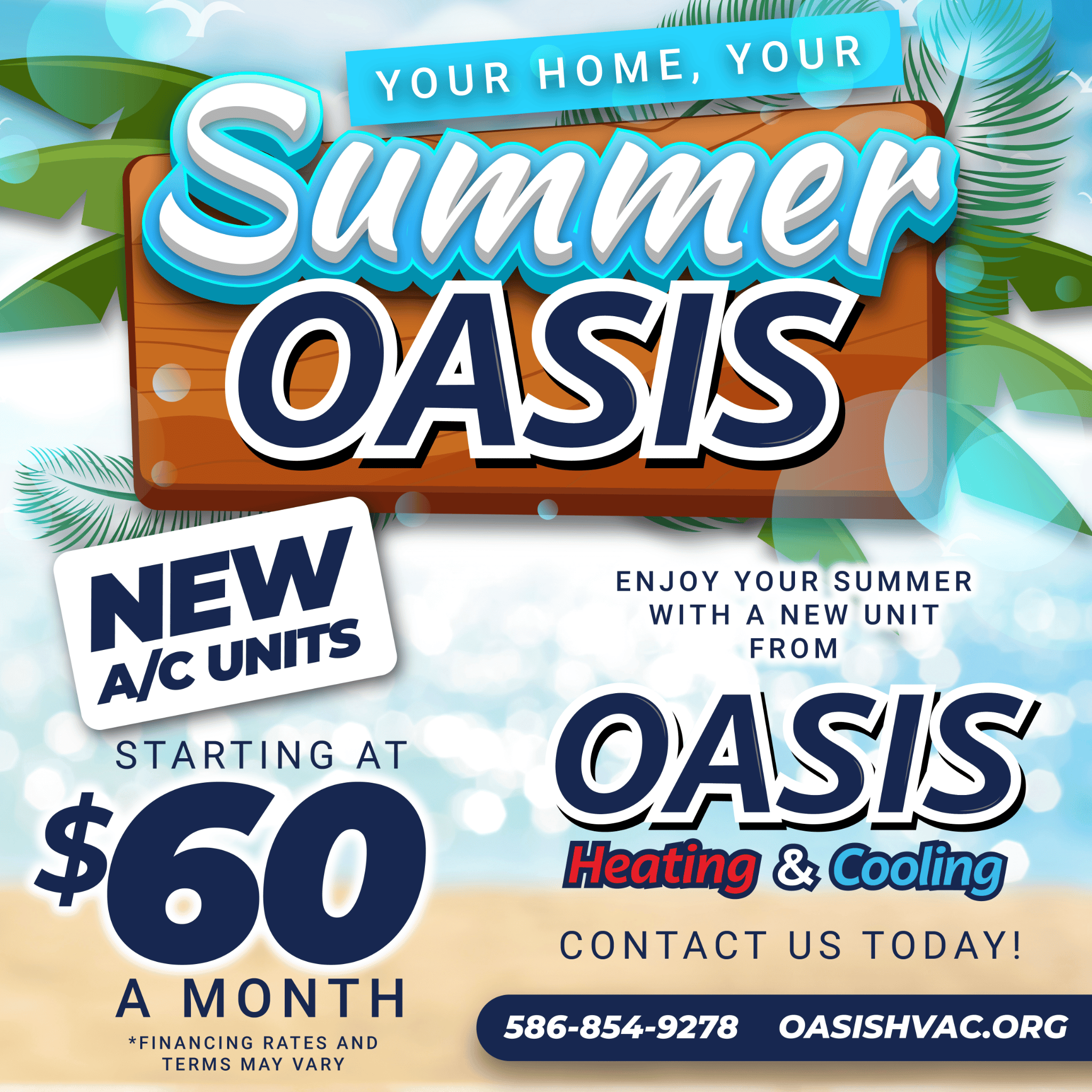 Promotions - Oasis Heating & Cooling